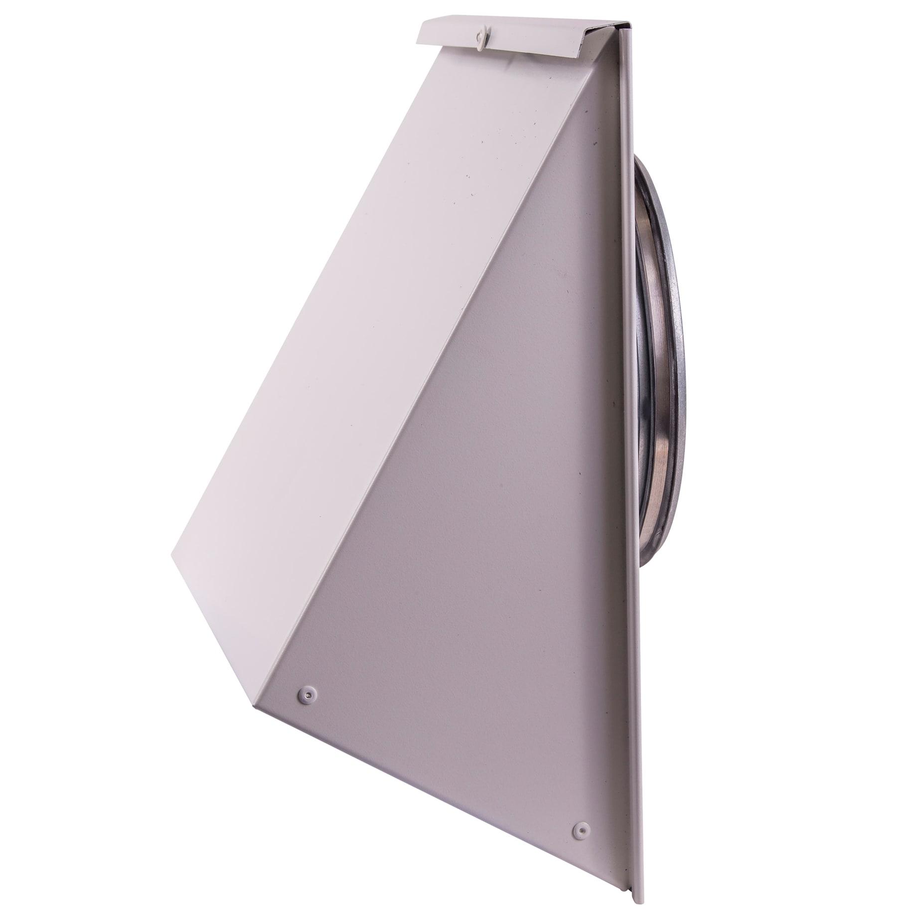 Ytterveggskappe V13 160mm hvit Prefa