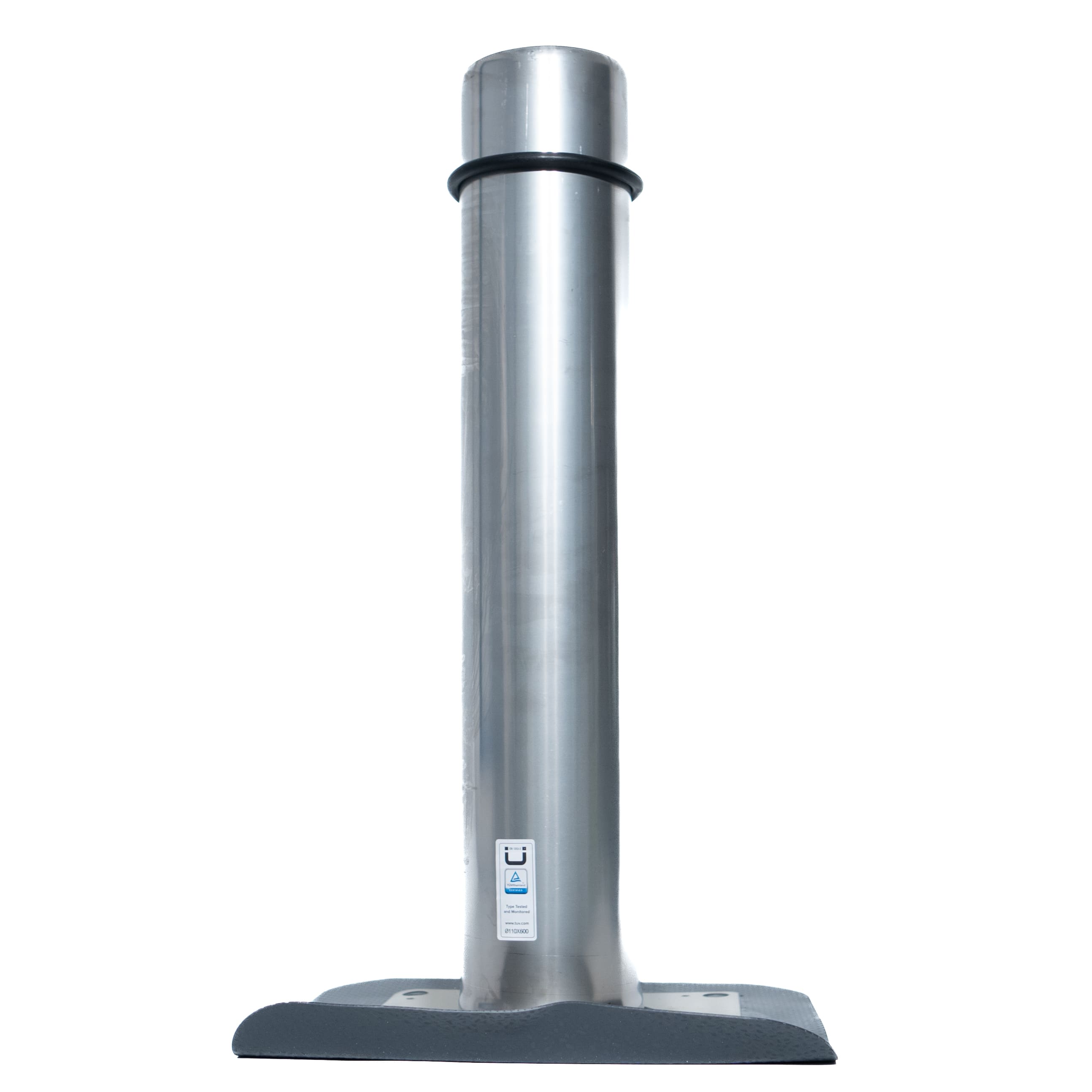 Sikaplan taksluk rustfri 110mm/60cm m/løvrist Prefa