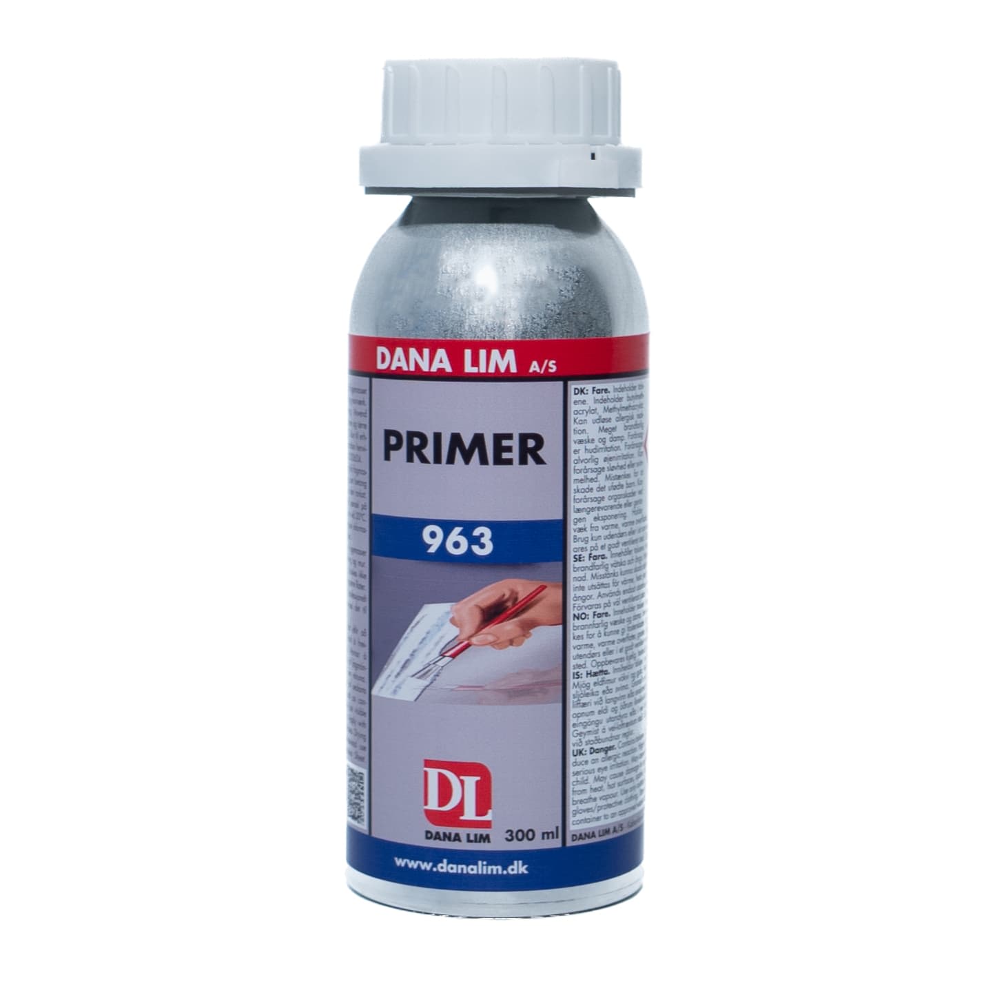 Primer 963 tre/betong/pvc 300ml Prefa