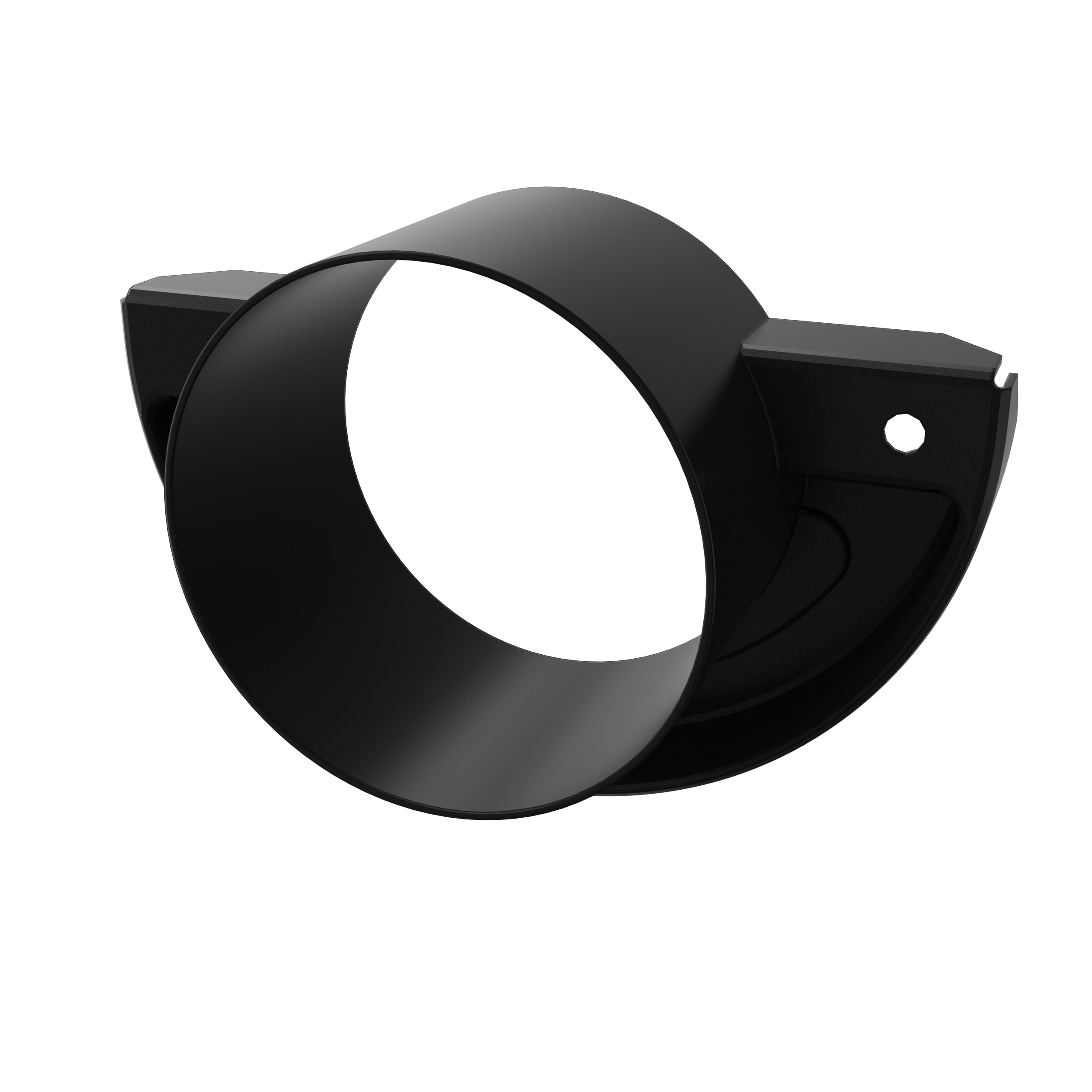 Endebunn m/muffe T-100 sort 1016AK Prefa