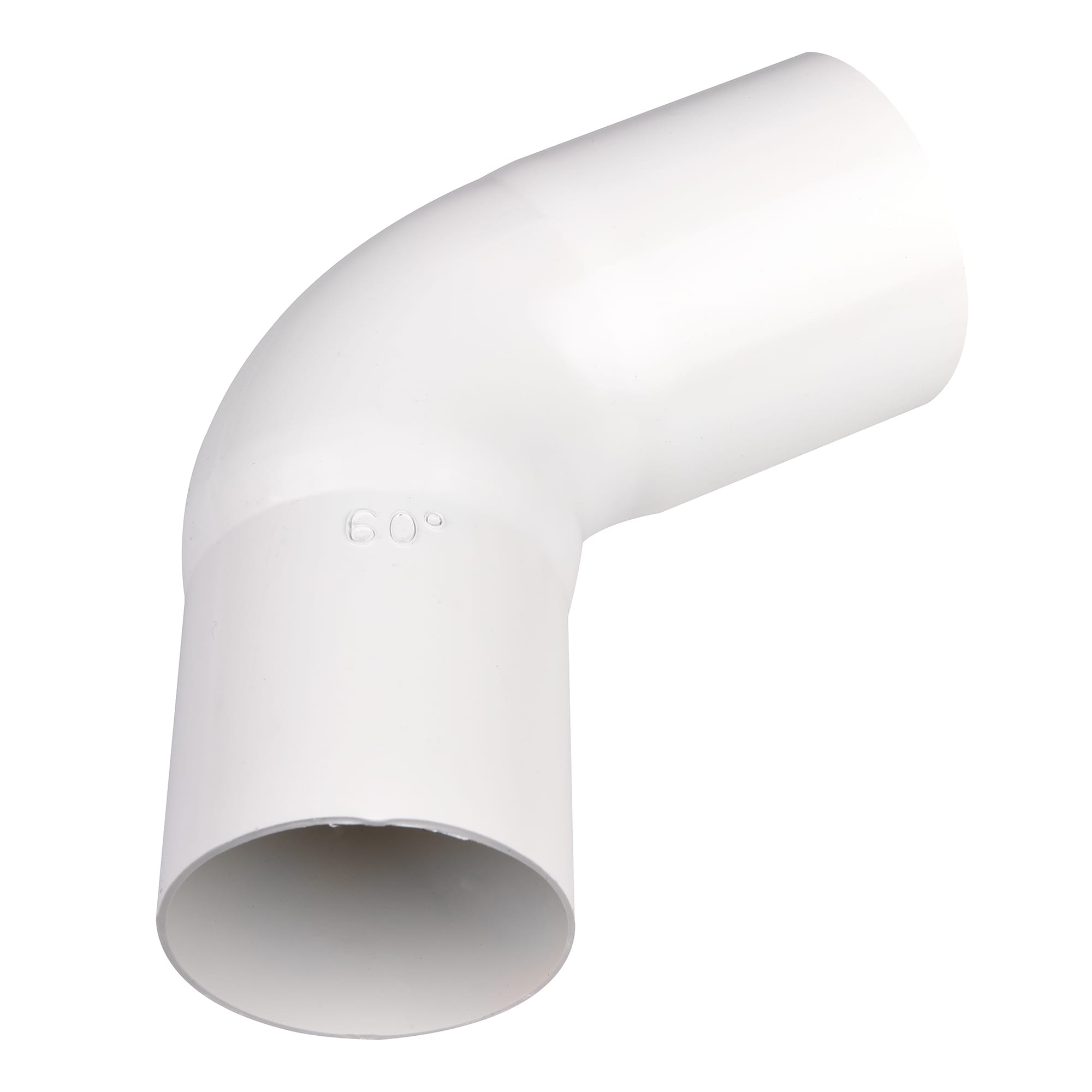 Bend 75mm 60gr. hvit Prefa