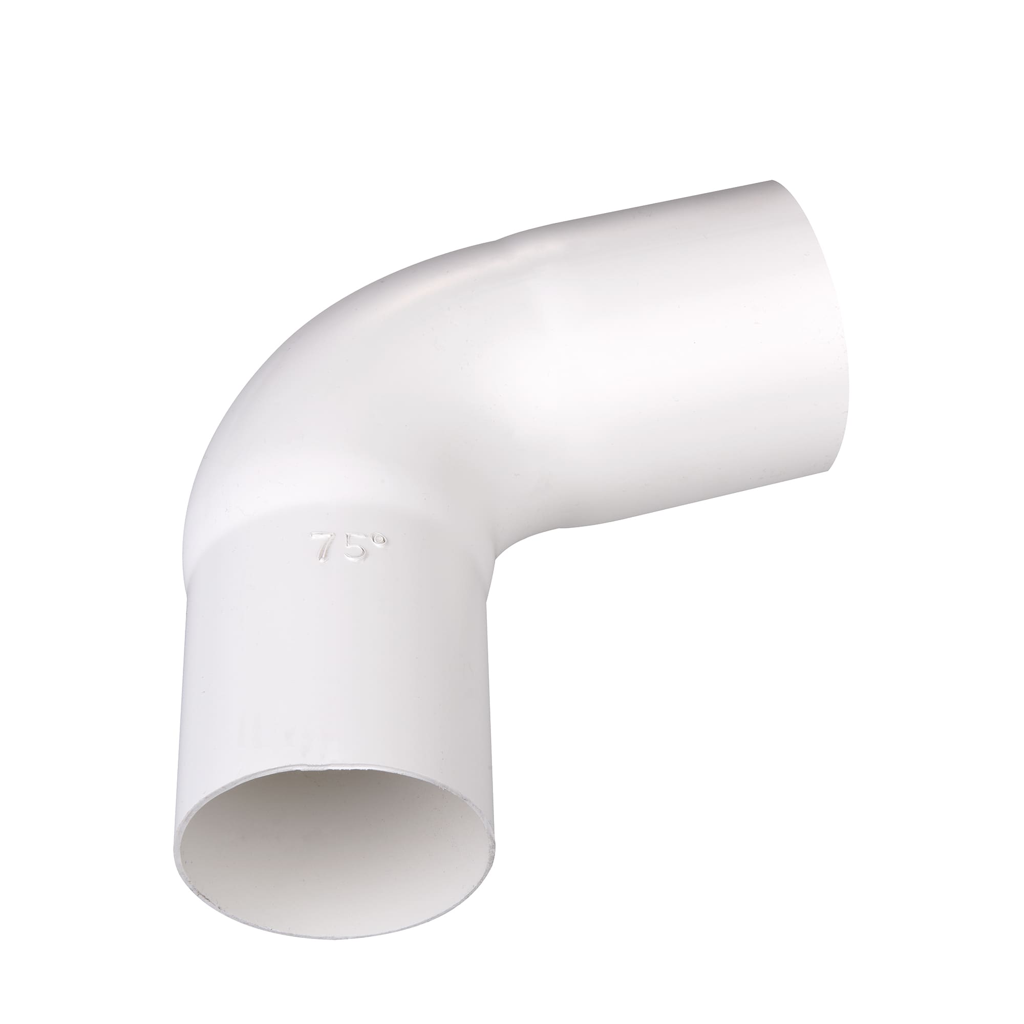 Bend 75mm 75gr. hvit Prefa