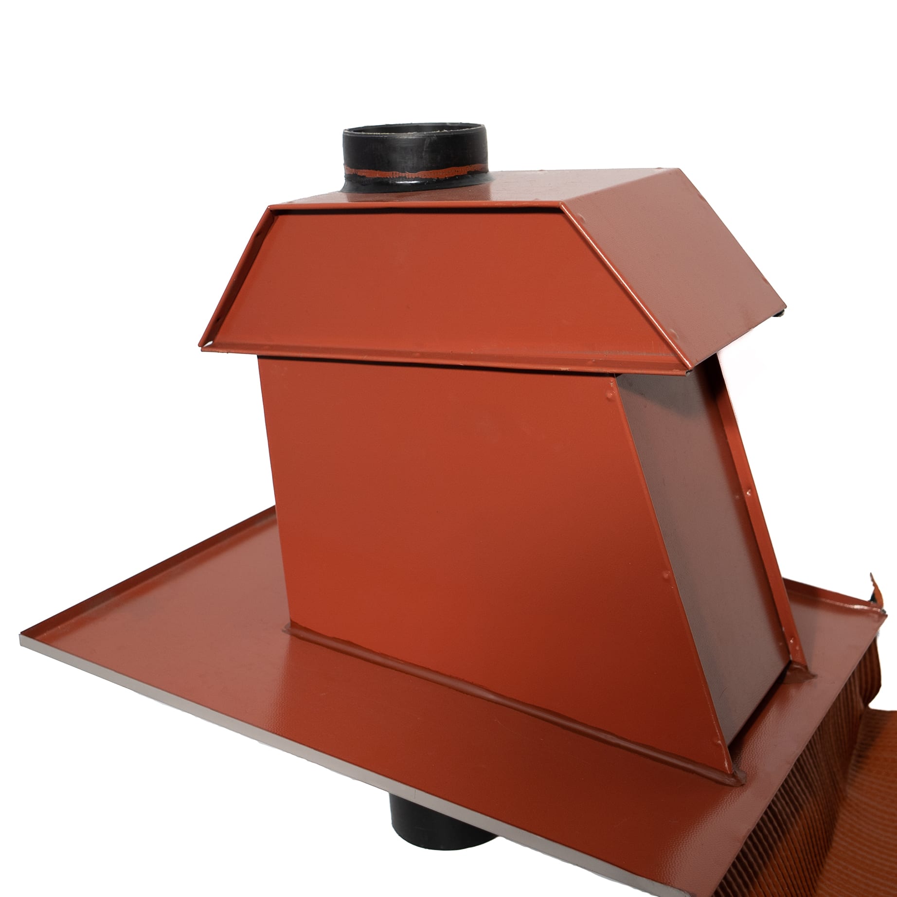 UNI takhette kombi 160mm+soil 110mm rød f/tegl-betong Prefa