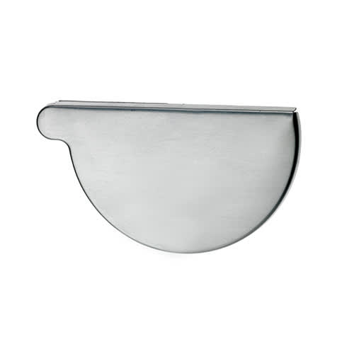 VM Zink endebunn høyre 125mm blank 276738001 Prefa
