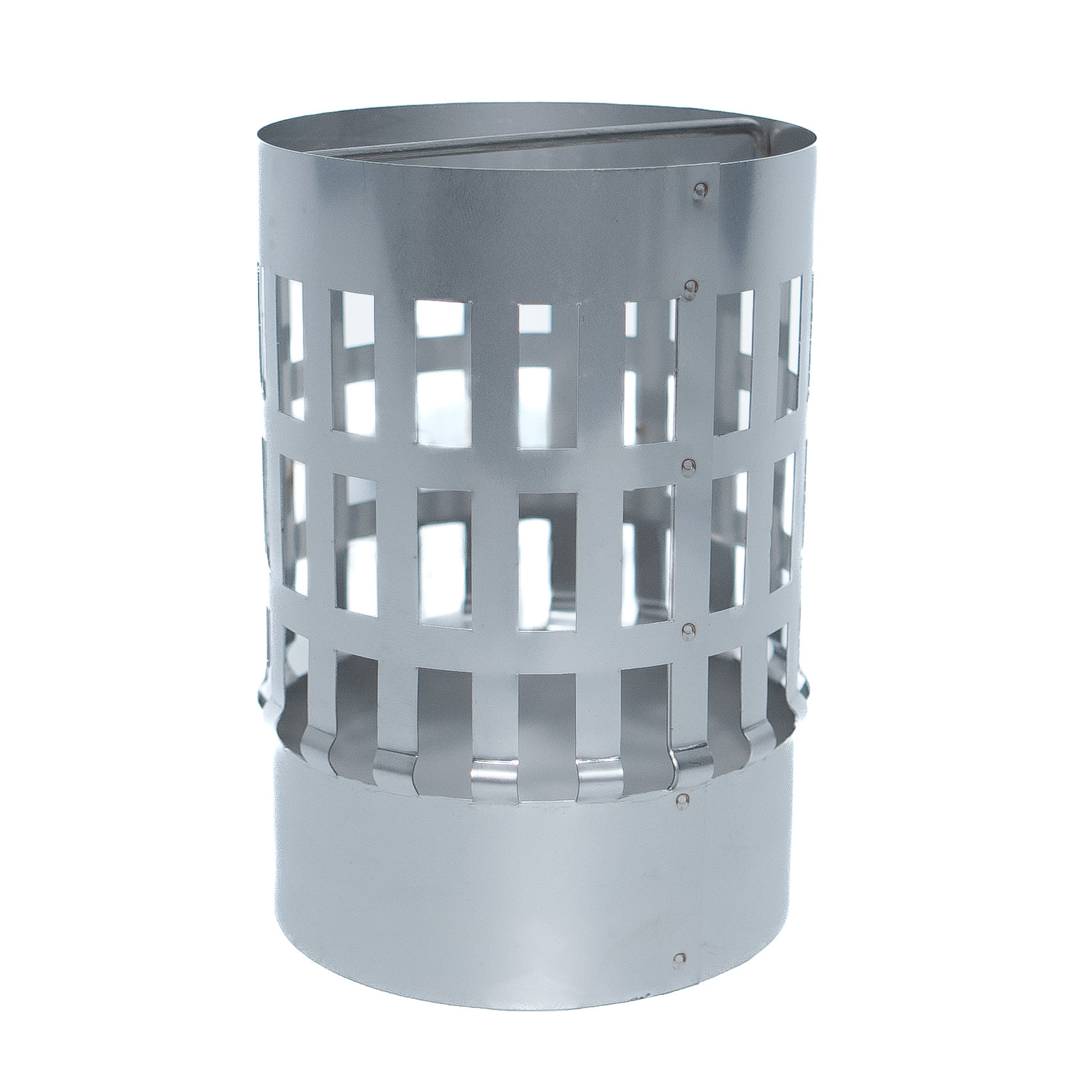 Løvrist sylinder rustfri f/taksluk 110mm Prefa