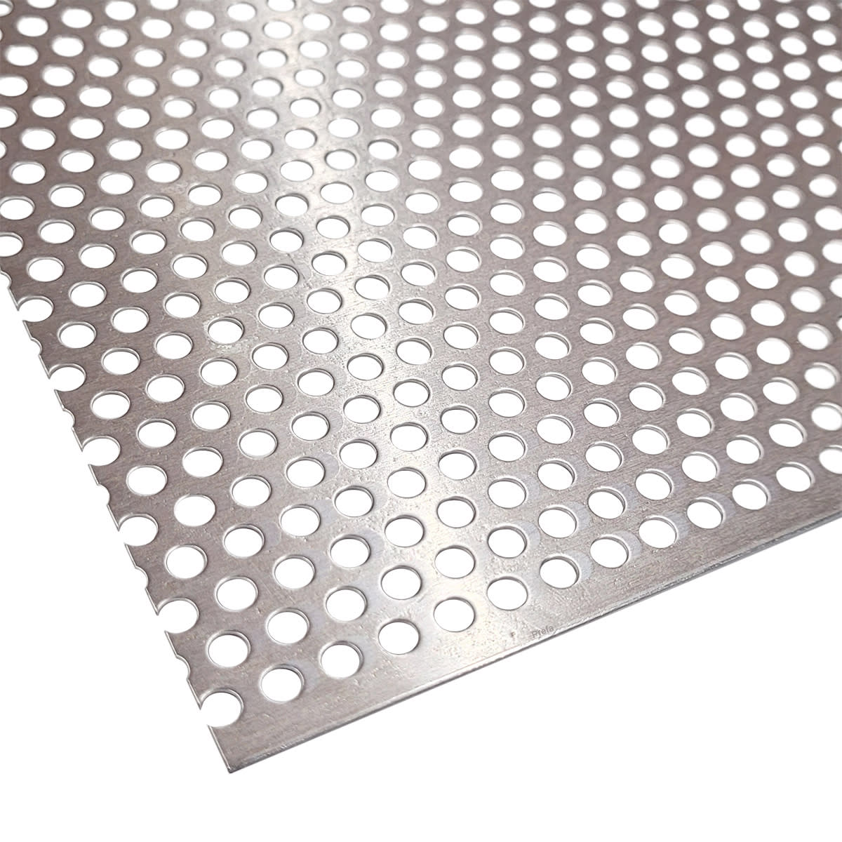 Alu plate perforert 1,0mm R5T8 1x2m (2m2) Prefa