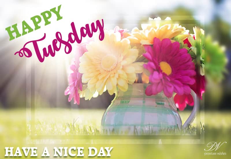 Best Wishes For Tuesday - Be Happy - Premium Wishes