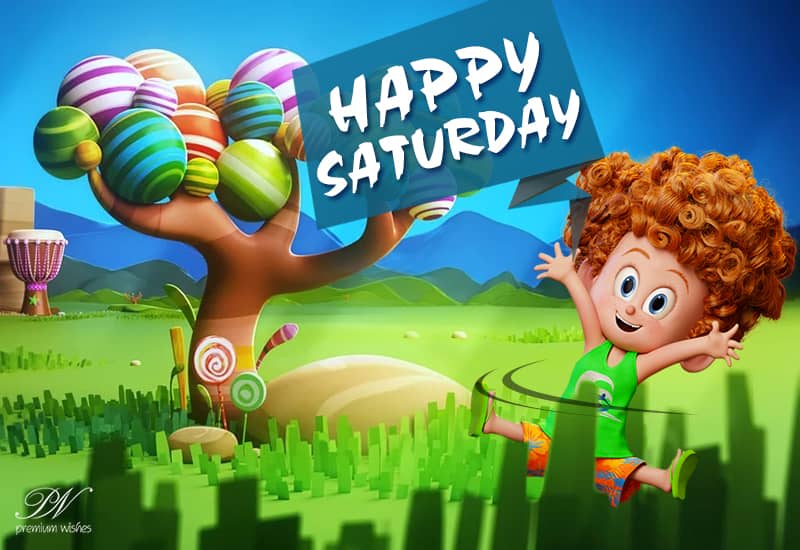 Happy Saturday - Enjoy Your Weekend and The Sun - Premium Wishes