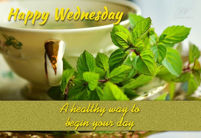 Happy Wednesday - Stay Healthy - Premium Wishes