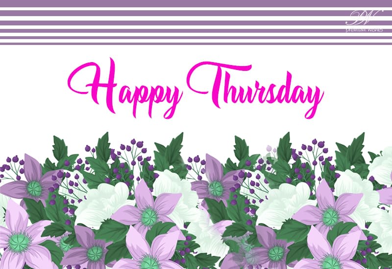 Happy Thursday - Say It With Flowers - Premium Wishes
