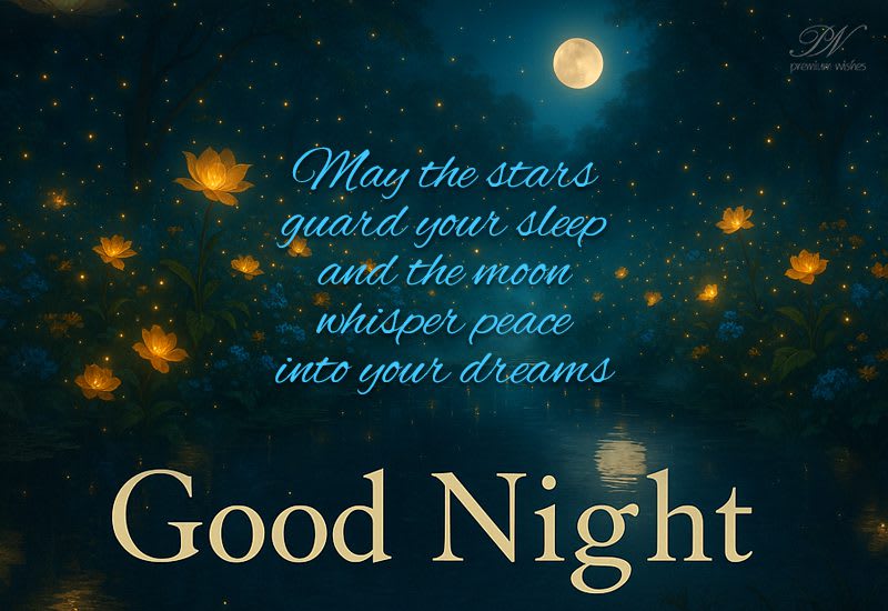 Night is a nice gift - Enjoy It - Good Night Wishes - Premium Wishes