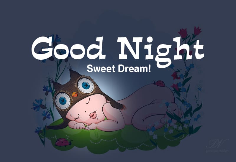 Sweet Dreams - Good Night Friends - Sleep and Rest Well - Premium Wishes