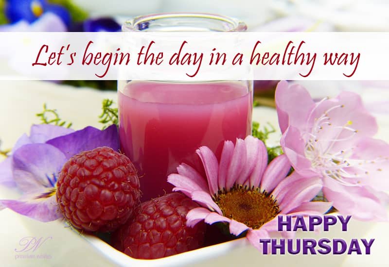 Happy Healthy Thursday - Premium Wishes