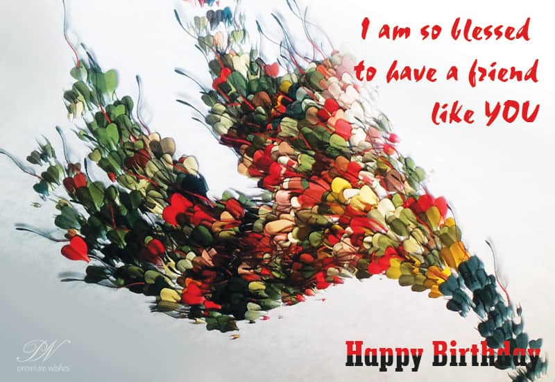 Happy Birthday - I am blessed - Premium Wishes