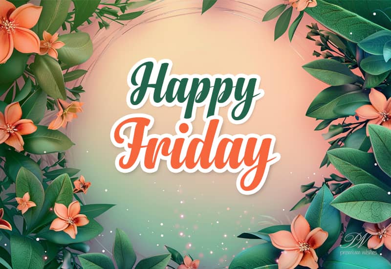 Wishing you a Friday that sparkles with joy and radiates positivity ...