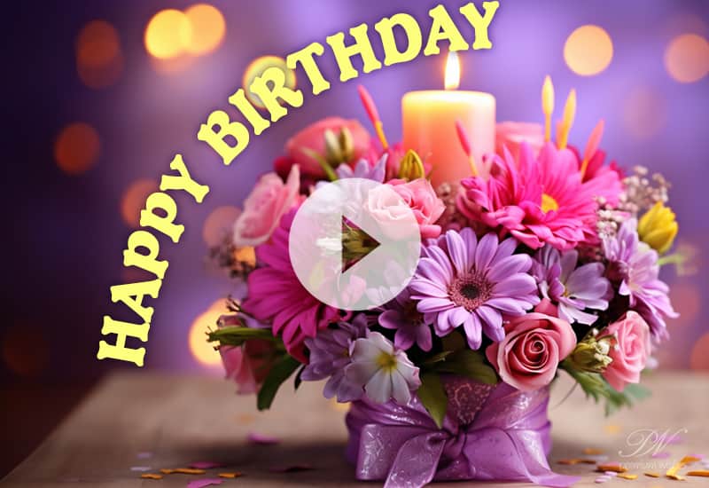 Happy Birthday Musical Video - Birthday Greetings - Premium Wishes