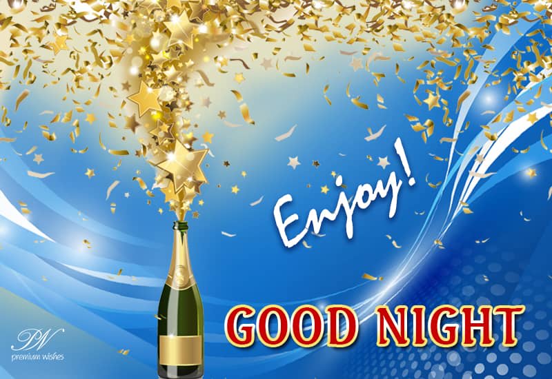 Good Night - Enjoy The Night - Premium Wishes