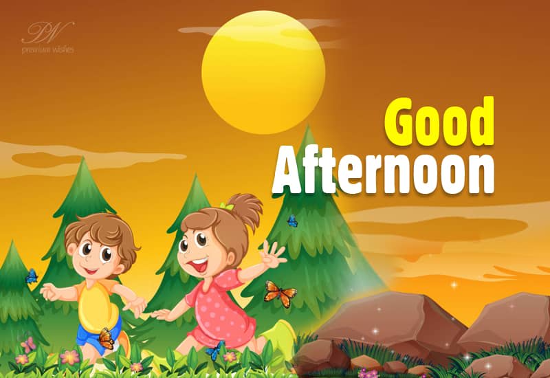 Wishing you a very good afternoon - Premium Wishes