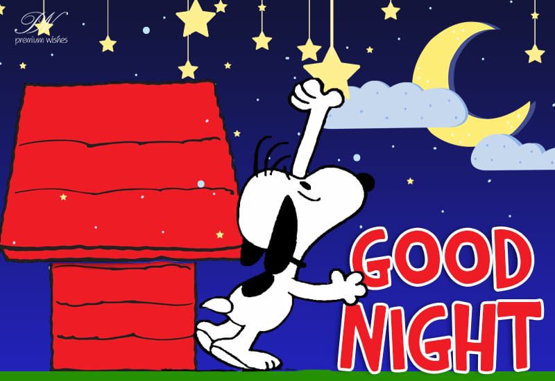 Good Night - The Stars, Clouds and Moon are all wishing you a splendid ...
