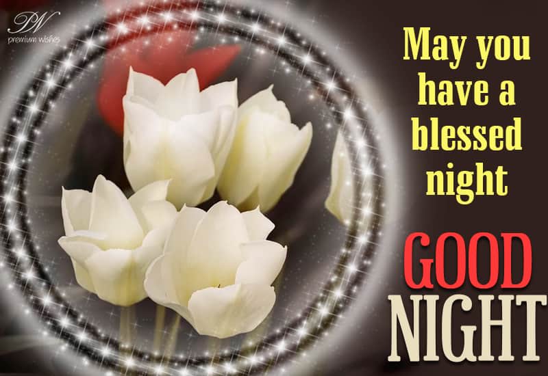 May you have a blessed night - Good night friends - Sleep well ...