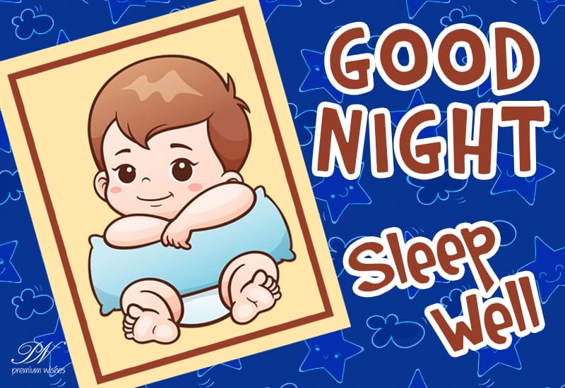 Sleep Well - Good Night Friends - Rest Peacefull - Rejuvinate - Premium ...