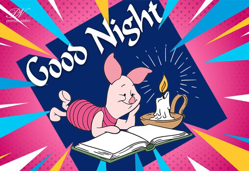 Good Night - Enjoy the night with a read - Premium Wishes