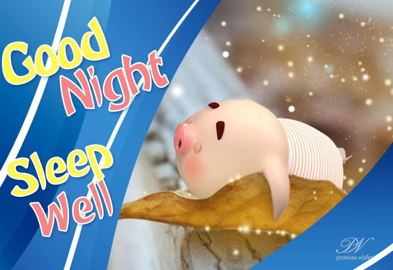 Good Night - Sleep Well Friends - Rest Well and Be In Peace - Premium ...