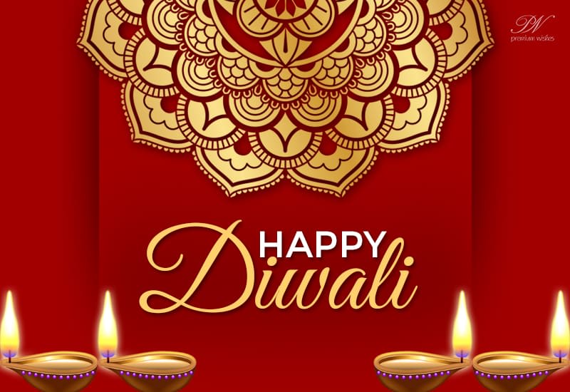 May you have a great and happy Diwali - Premium Wishes