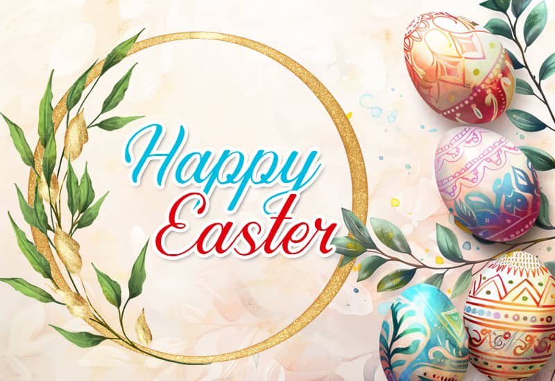 Happy Easter 2024 Friends - Premium Wishes