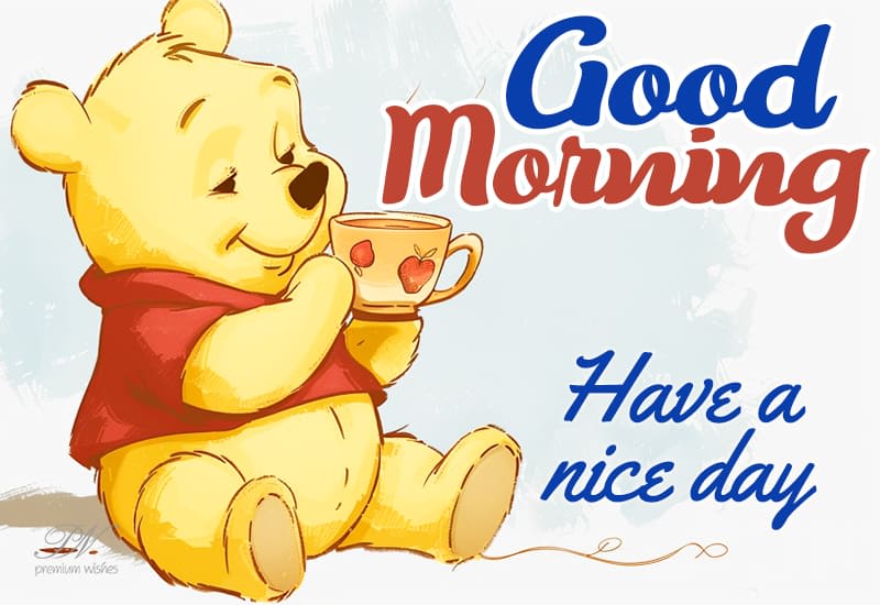 Good morning! May you rise to new hopes and dreams. I wish you all the ...