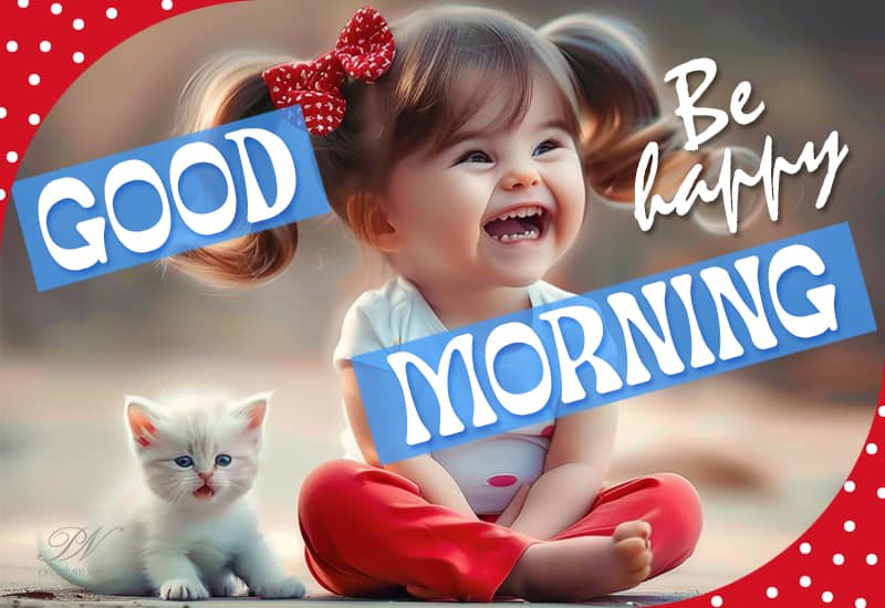 Good Morning - Be happy and make everybody around you happy - Premium ...