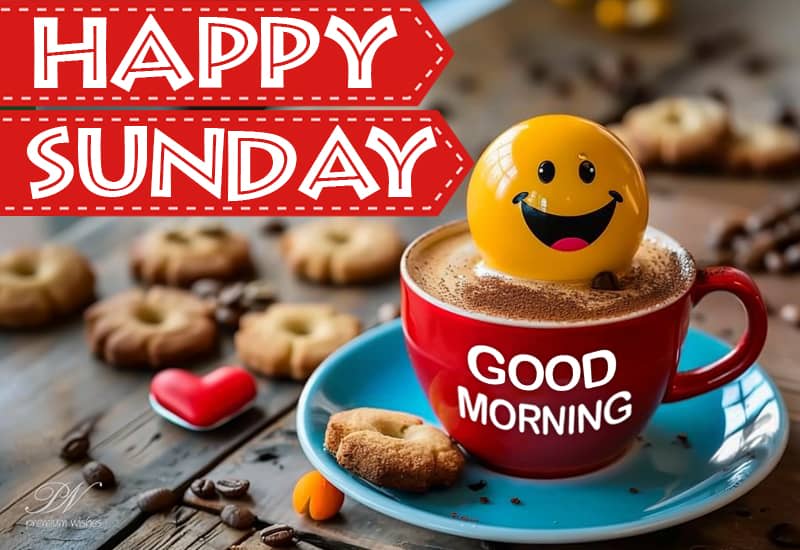 Good Morning - Happy Sunday Friends - Premium Wishes
