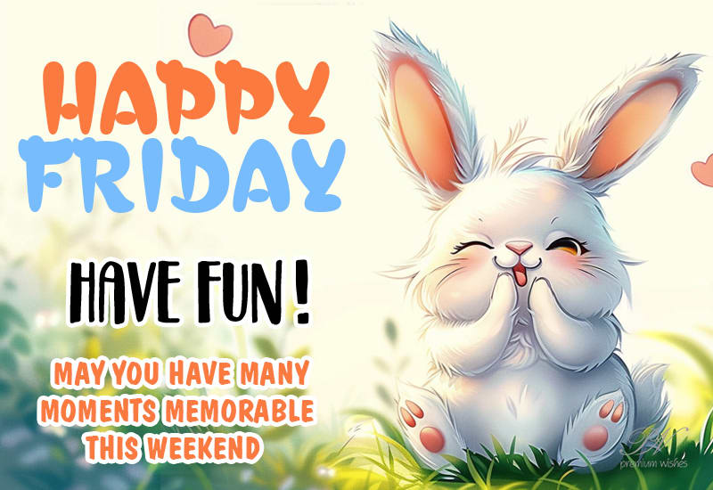 Happy Friday - Have Fun - May you have many moments memorable this ...