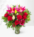 Red Rose and Lilies | Prestige Flowers