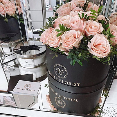 Haute Florist | Luxury Flowers | Hat Box Flowers | Free Delivery