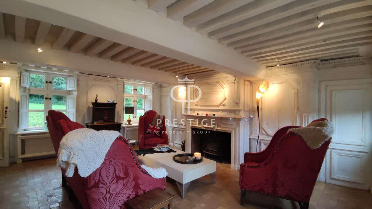 Historical 4 bedroom Chateau for sale with countryside view in Chaulieu ...