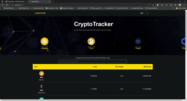 GitHub - AFZL210/CryptoTracker: CryptoTracker