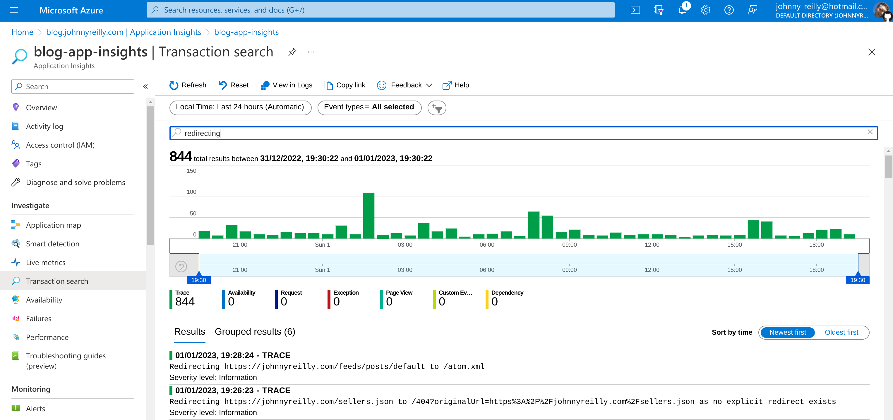 Using Application Insights with Bicep to monitor Azure Static Web Apps ...