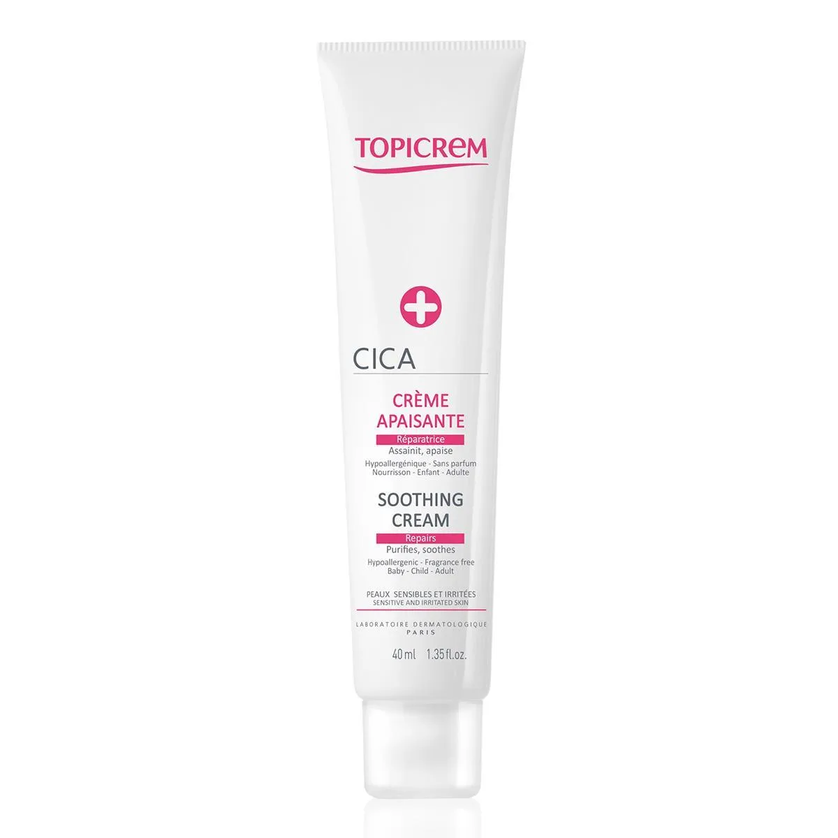 Topicrem Cica Crema Calmante Con 40 Ml - Farmacia Prixz