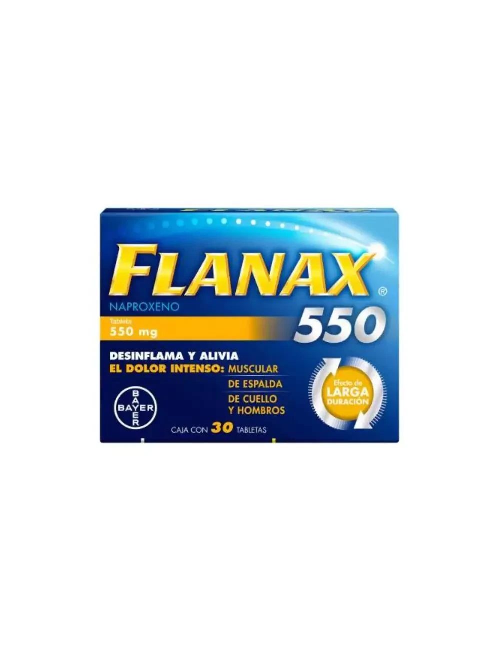 Flanax 550 Mg Con 30 Tabletas | Farmacia Online Prixz
