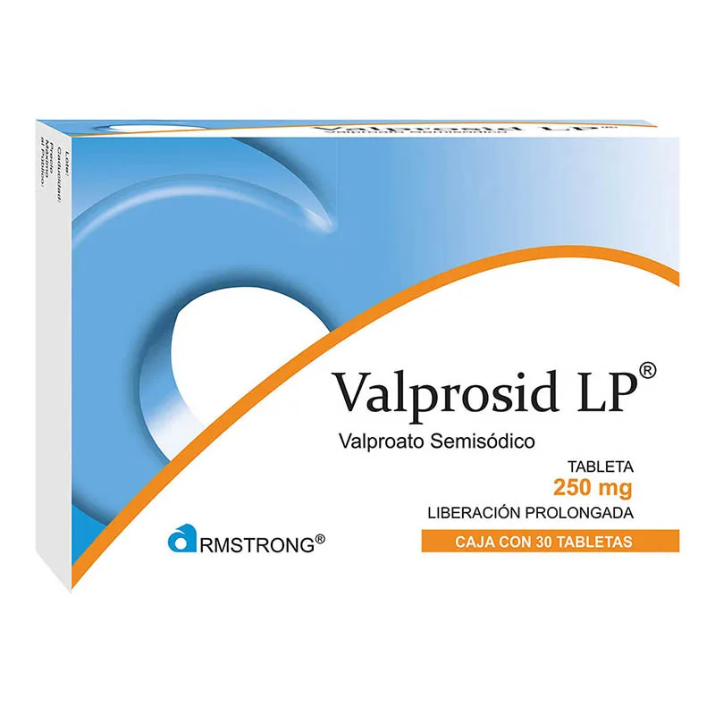 Comprar Valprosid Lp 250 Mg Con 30 Tabletas en Farmacia Prixz
