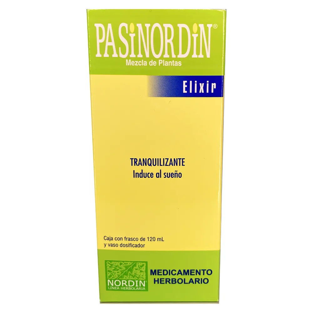Pasinordin Elixir Mezcla De Plantas Tranquilizante Con 120 Ml - Compra en Prixz