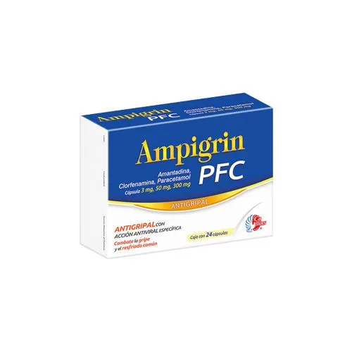 Ampigrin Pfc 50/3/300 Mg Con 24 Cápsulas - Compra en Prixz