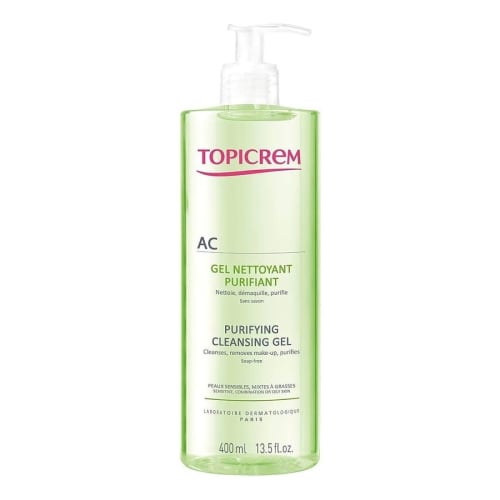 Compra Topicrem ac gel limpiador purificante con 400 ml en Prixz