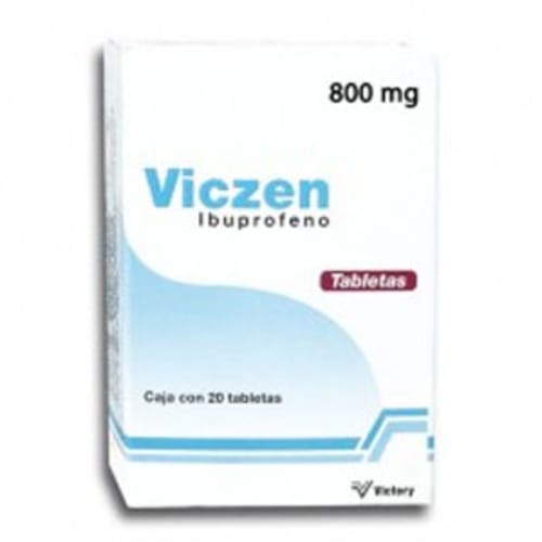 Compra Viczen ibuprofeno 800 mg con 20 tabletas en Prixz