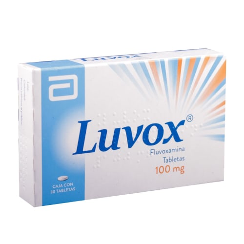 Compra Luvox fluvoxamina 100 mg con 30 tabletas en Prixz