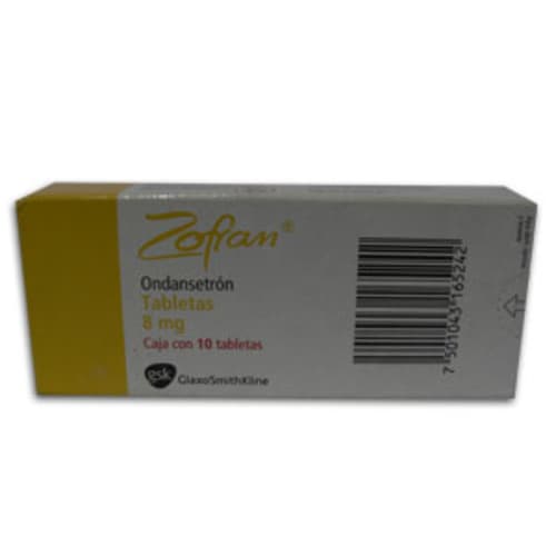 Compra Zofran ondansetrón 8 mg con 10 tabletas en Prixz