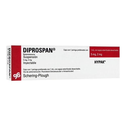 Diprospan hypak betametasona 7 mg/ml con 1 solución inyectable – Prixz ...