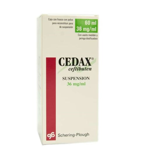 Comprar Cedax 36mg/ml suspensión 60ml - Prixz