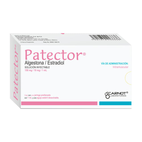 Compra Patector algestona, estradiol 150/10 mg solución inyectable 1 ml ...